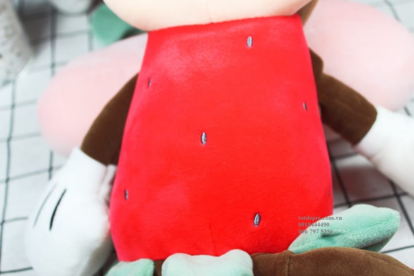 Chuôt Mickey Minnie nhồi bông trang phục quả dưa hấu-cao 45cm - Tốt Đẹp ...